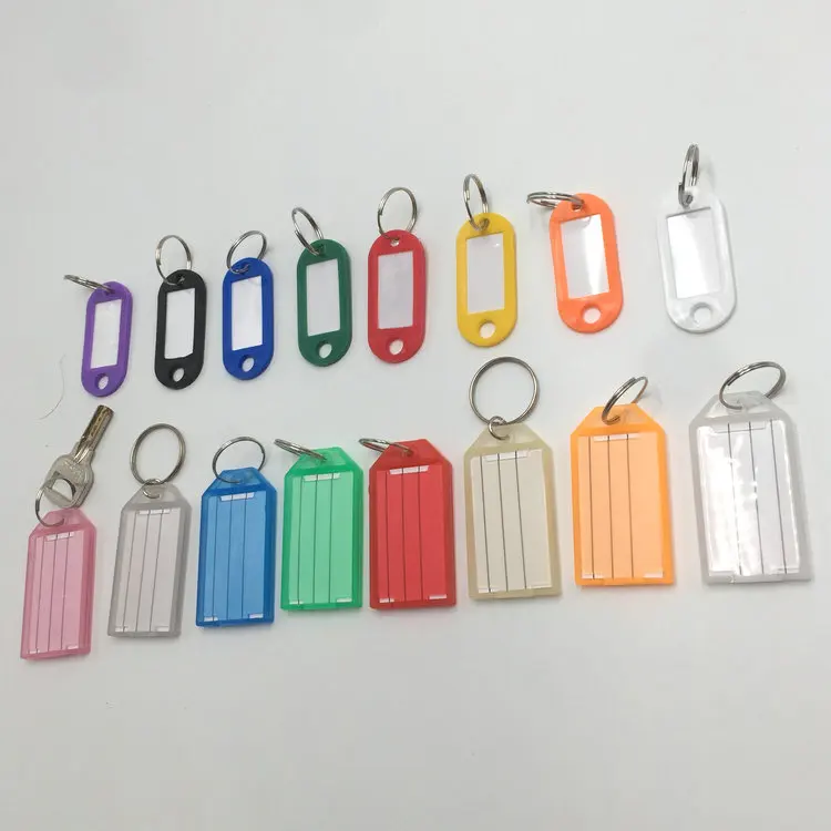 Custom Pvc Gym Hotel Motel Room Clear Keychain Id Name Blank Plastic ...