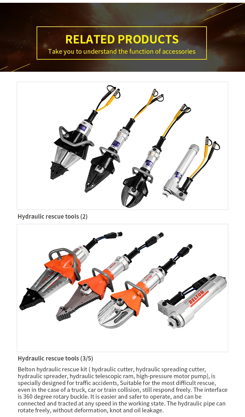 Odetools Hydraulic Rescue Tools S312-e Firefighting Rescue Equipment ...