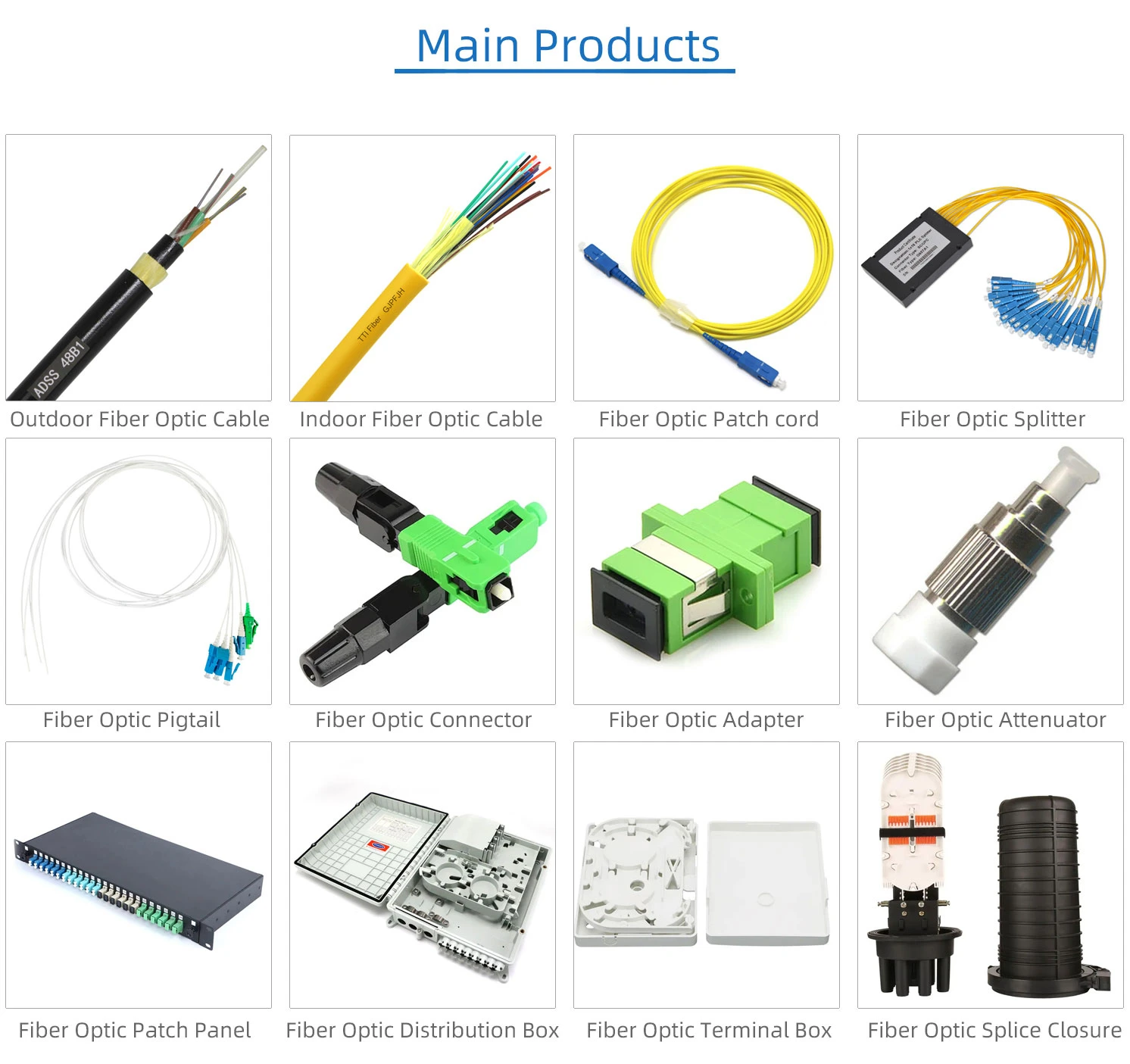 Shenzhen TTI Fiber Communication Tech. Co., Limited - Fiber Optic Cable ...