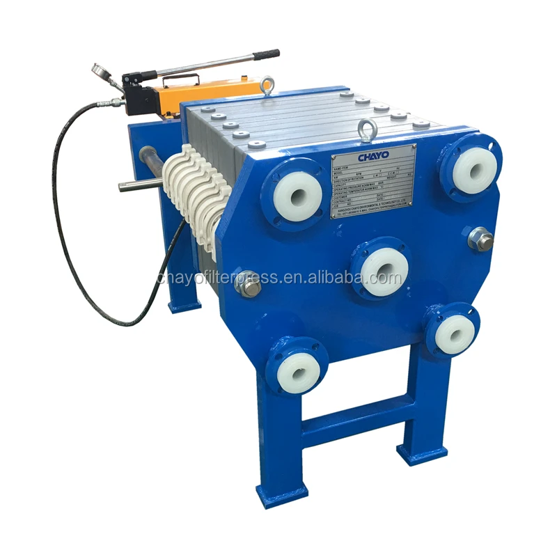 Manual Screw Jack Larox Press Filter - Buy Screw Jack Filter Press ...