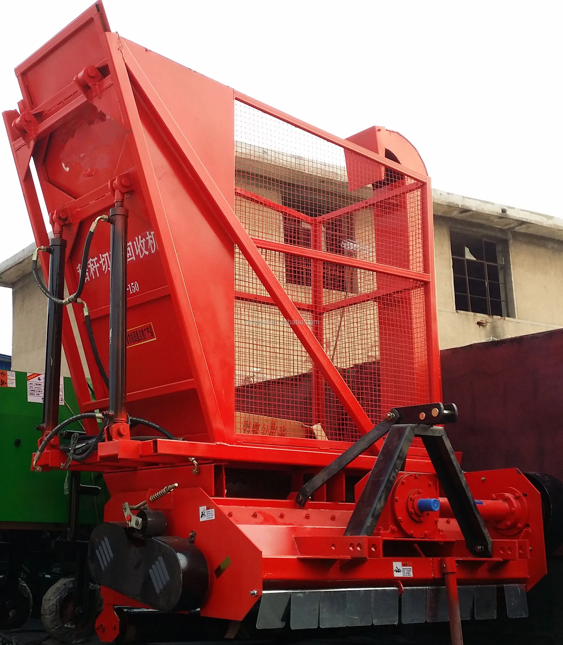 Cotton Stalk Napier Grass Harvester - Efficient Forage Silage Machine
