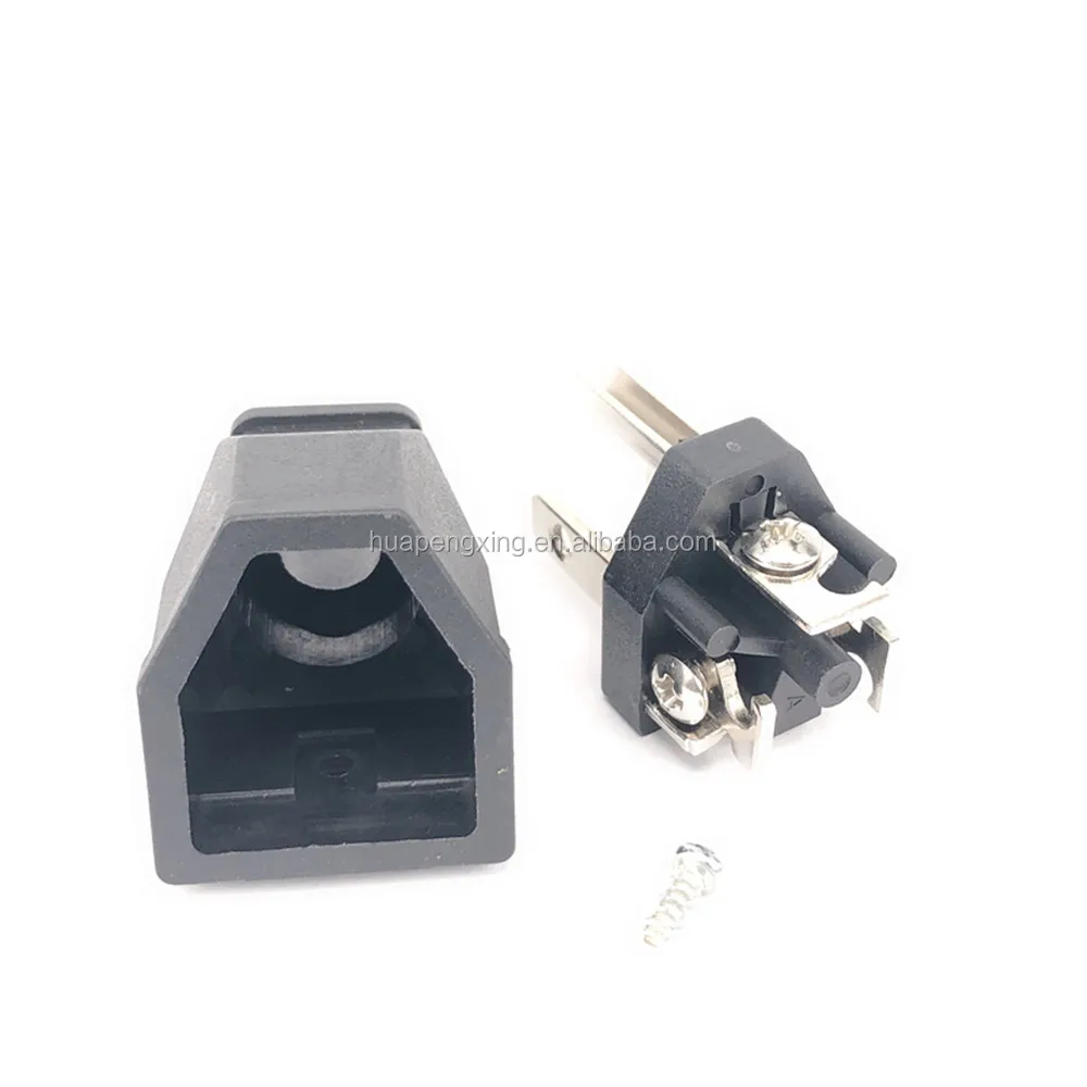 American 3 Pin 15a Plug Insert Usa 5-15p Male Connector Diy Disassemble ...