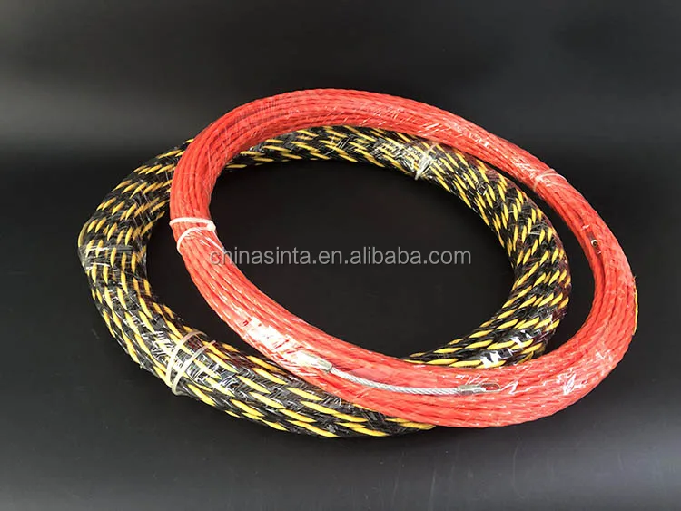 30M 6mm Conduit Snake Cable Rodder Fish Tape Wire Guide