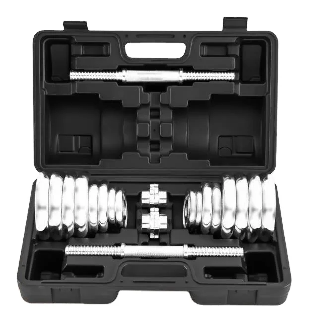 Free Weight Cheap Adjustable Dumbbell Set With Carry Box Buy Online ...