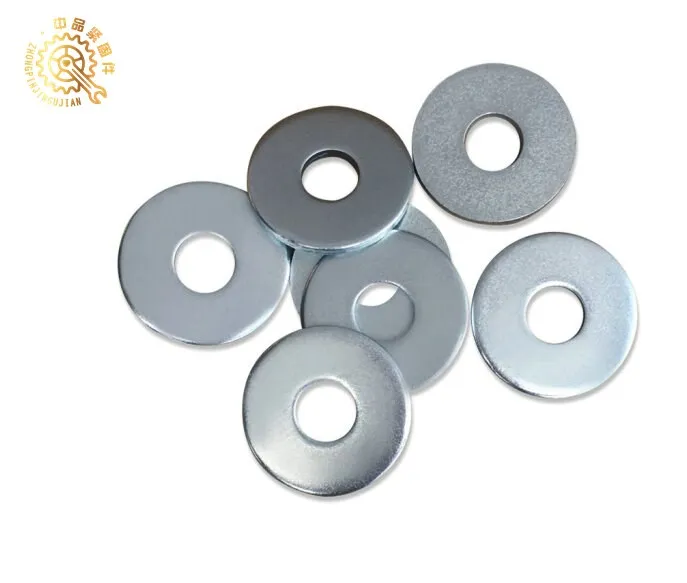 Zinc Plated Flat Washers With Good Quality And Low Price Din125a - Buy Hard Flat Washers,Thin ...
