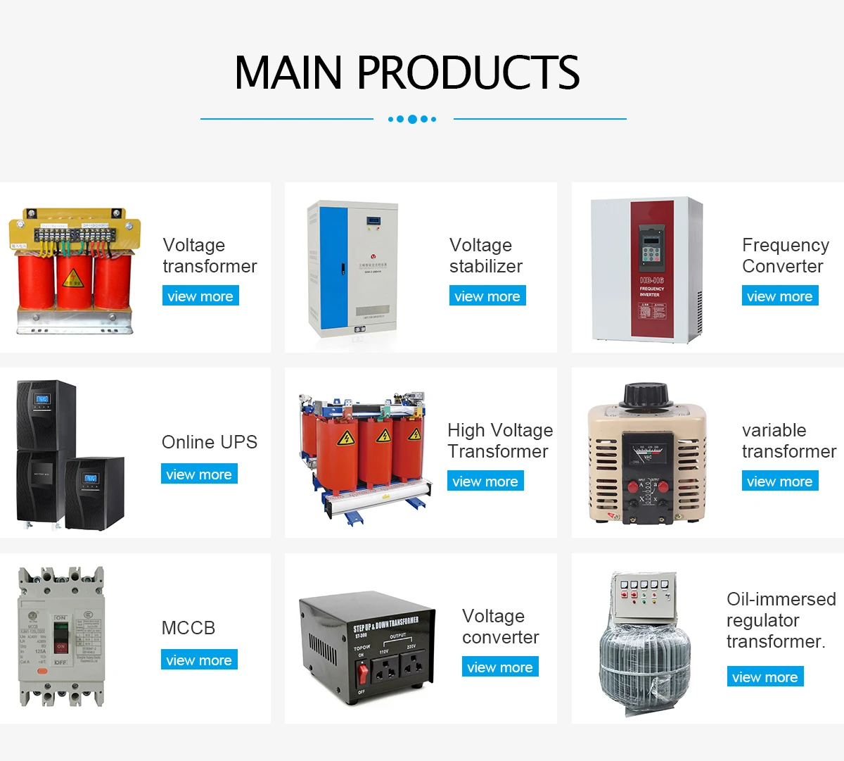 Shanghai Xiujiang Electric Equipment Co., Ltd. - Voltage Transformer ...