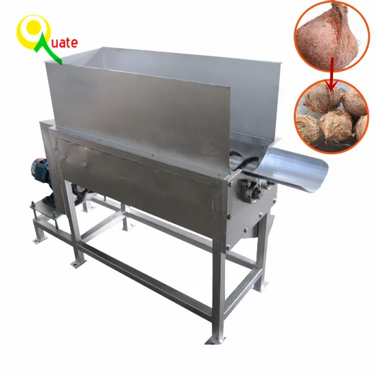 Dry Coconut Husk Removing Peeling Machine - Coconut Dehusker