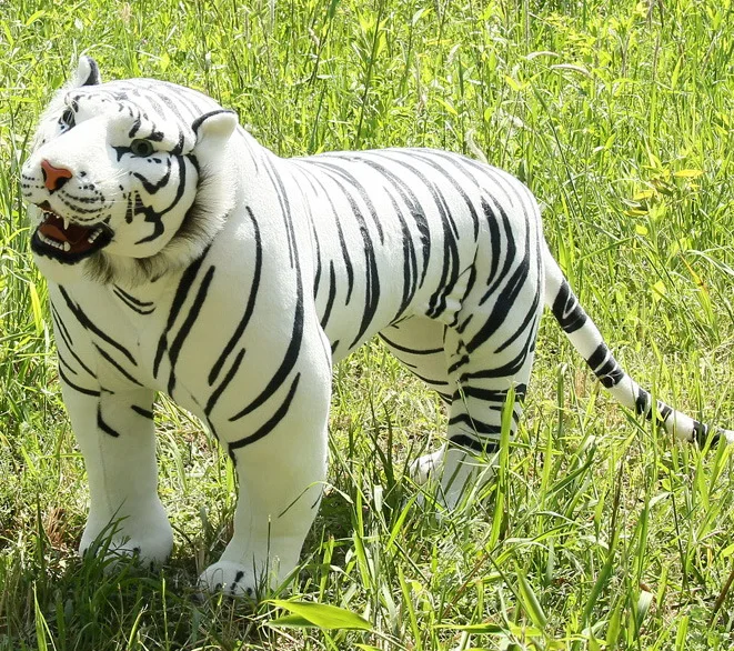 Giant Realistic Plush Tiger - Lifesize Standing Toy