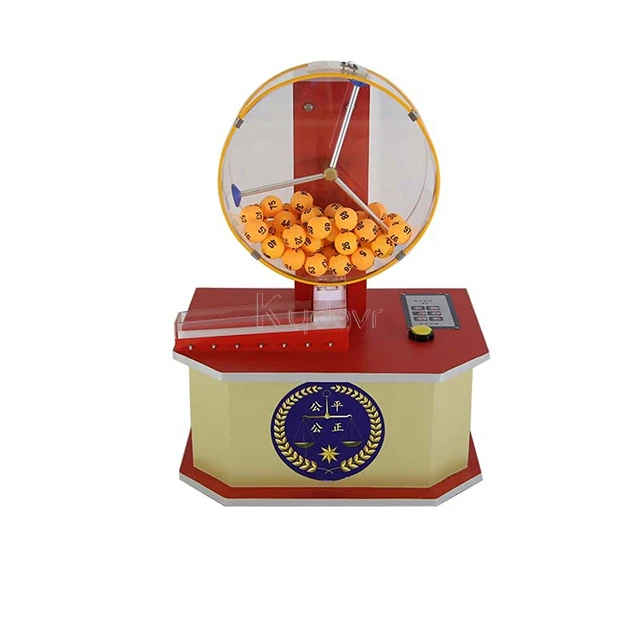 Gravity Pick 100 Big Ping Pong Lotto Ball Drawing Machine