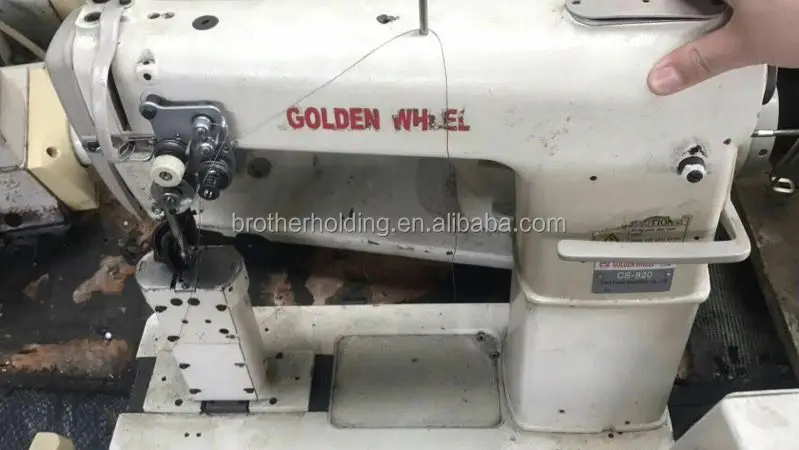 2024 Golden Wheel CS-820 Industrial Lockstitch Sewing Machine