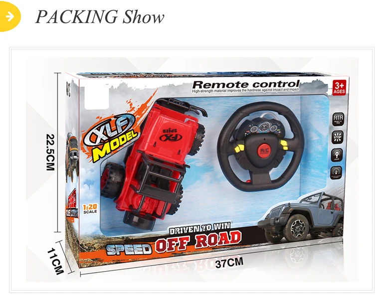 Remote Control 1:20 Four Way Sensor Famous Rc Car Steering Wheel Toy