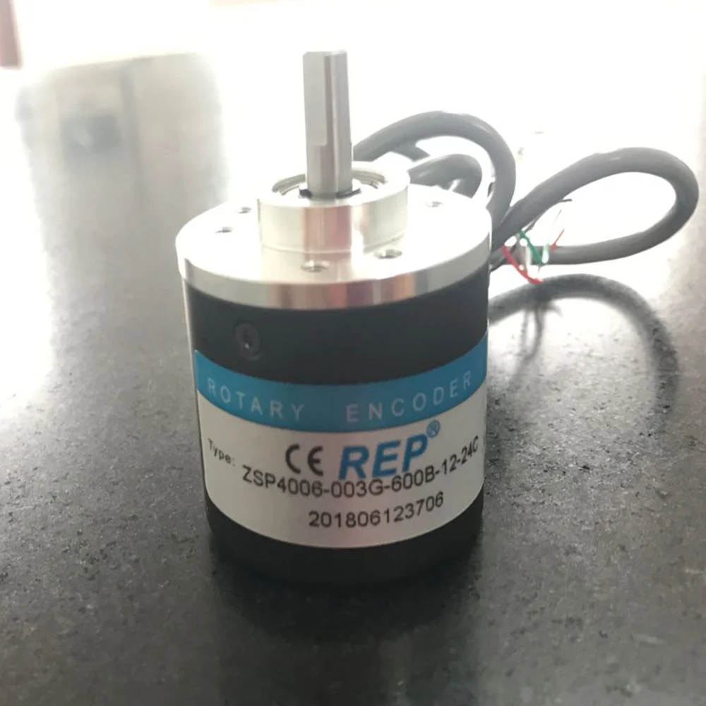 Zsp4006-003g-600b-12-24c Npn Rotary Encoder 12~24v 600 Ppr Incremental ...