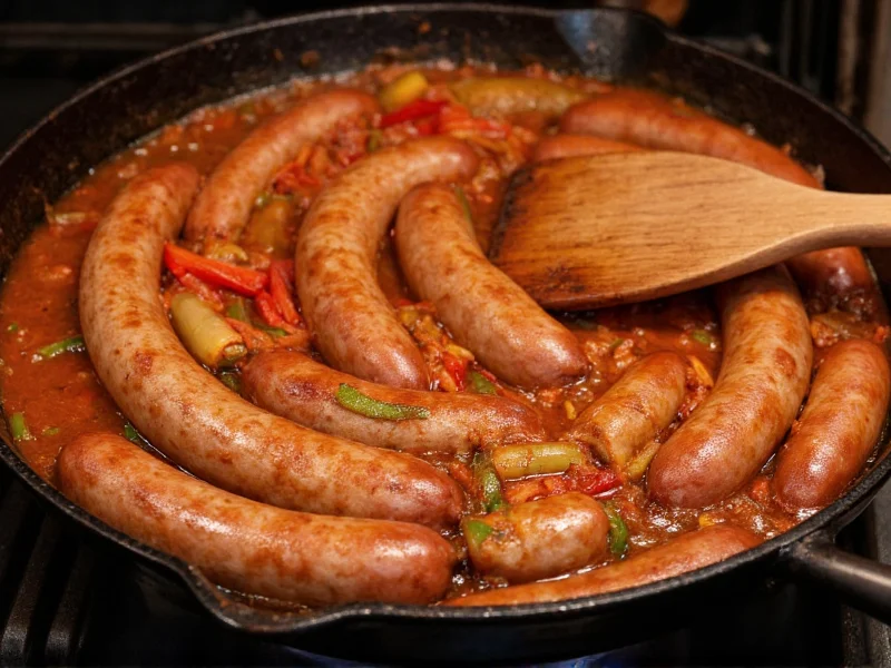 Resep Sosis Italia Klasik Panggang Oven dengan Paprika