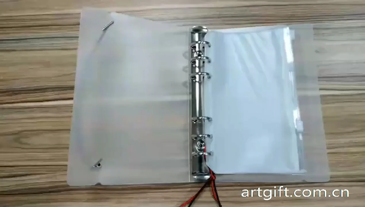 Pesanan Grosir Binder Transparan Pengatur Binder Plastik Saku Binder ...