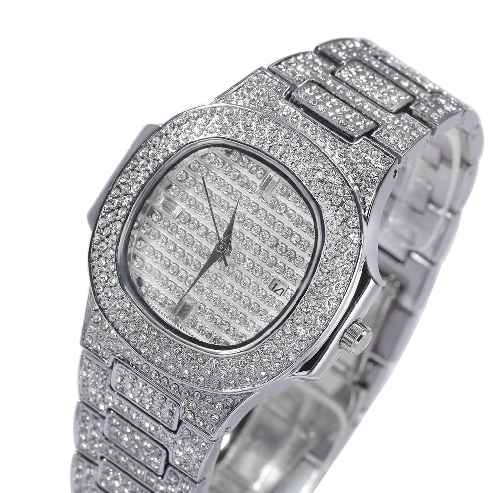 Iced Out Replica Watches - Bling Rapper Couples Timepieces