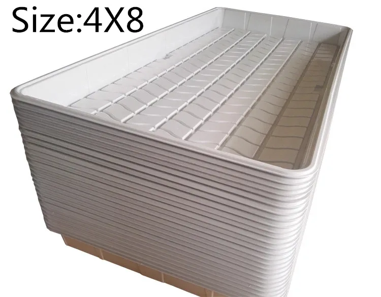 Chin Up White Black 2x4 4x4 4x8 Abs Plastic Hydroponic Fodder Flood ...