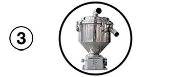 Plastic Vacuum Hopper Auto Loader for Extruder Efficiency