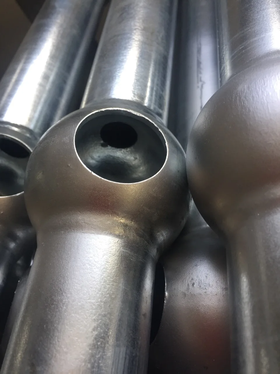 Low Carbon Steel Balls Jointing With Pipe Handrail - Buy Steel Balls ...