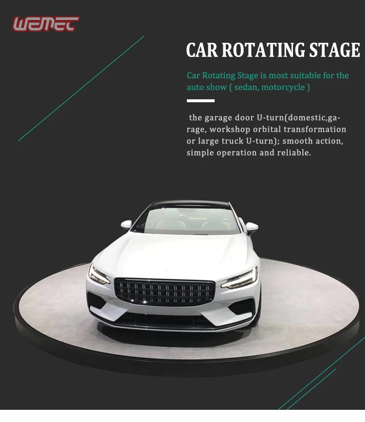 Vehicle Turntable Car Display Platform Electric Rotating Display ...