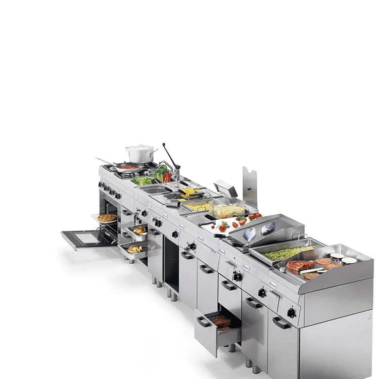 Multifunction Hotel Commercial Fast Food Equipment Kitchen - Buy Fast ...