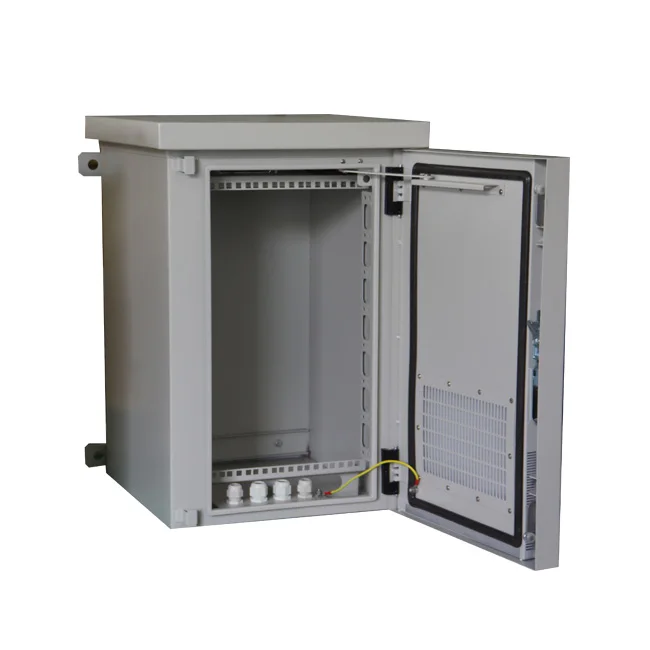 6U 19 Inch Outdoor Telecom Cabinet - Waterproof & Ventilated