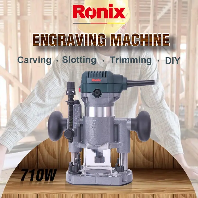 Ronix Model 7108 Cost-effective 710W Hand Wood Router, CNC Routers ...