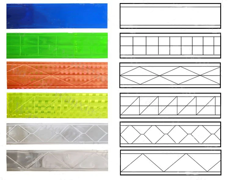 Reflective Plastic Strips - Enhance Visibility & Safety