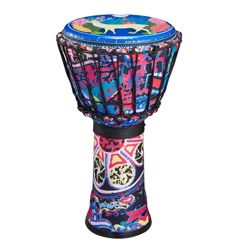 Colorful Pvc Hand Percussion Arabic Drum Rope Djembe With Rope 10inch ...