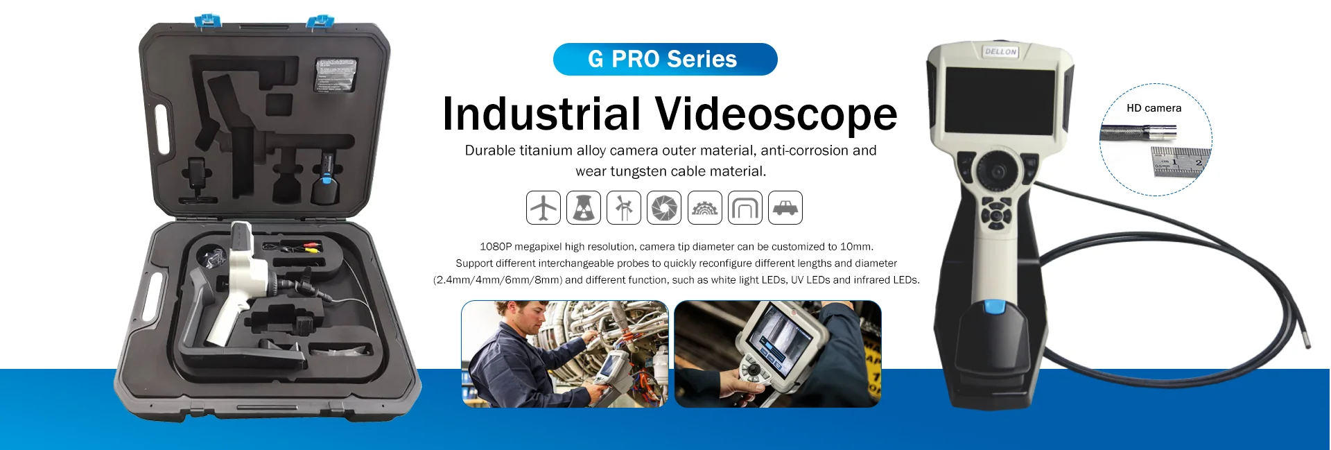 Zhengzhou Runde Dellonscope Co., Ltd. - Industrial videoscpe, video ...