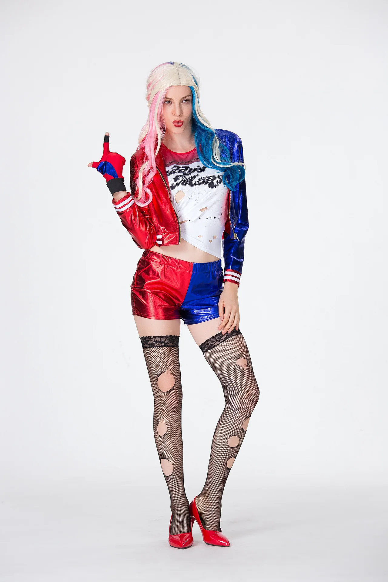 섹시한 여성 코스프레 자살 분대 슈퍼 악당 컬렉션 파티 할로윈 조커 할리 퀸 성인 의상 - Buy 섹시한 코스프레 의상,할로윈 ...