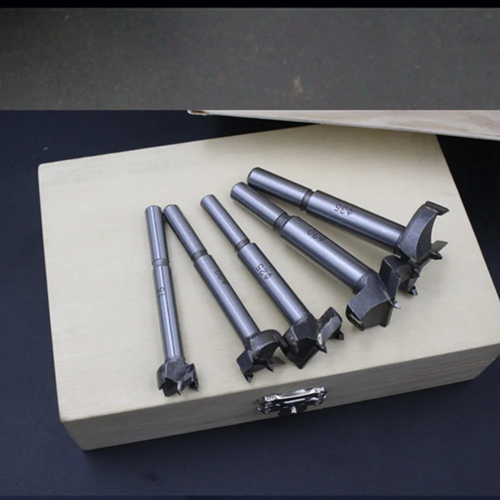 15-35mm Drill Bit Sets for Woodworking - High Speed Steel