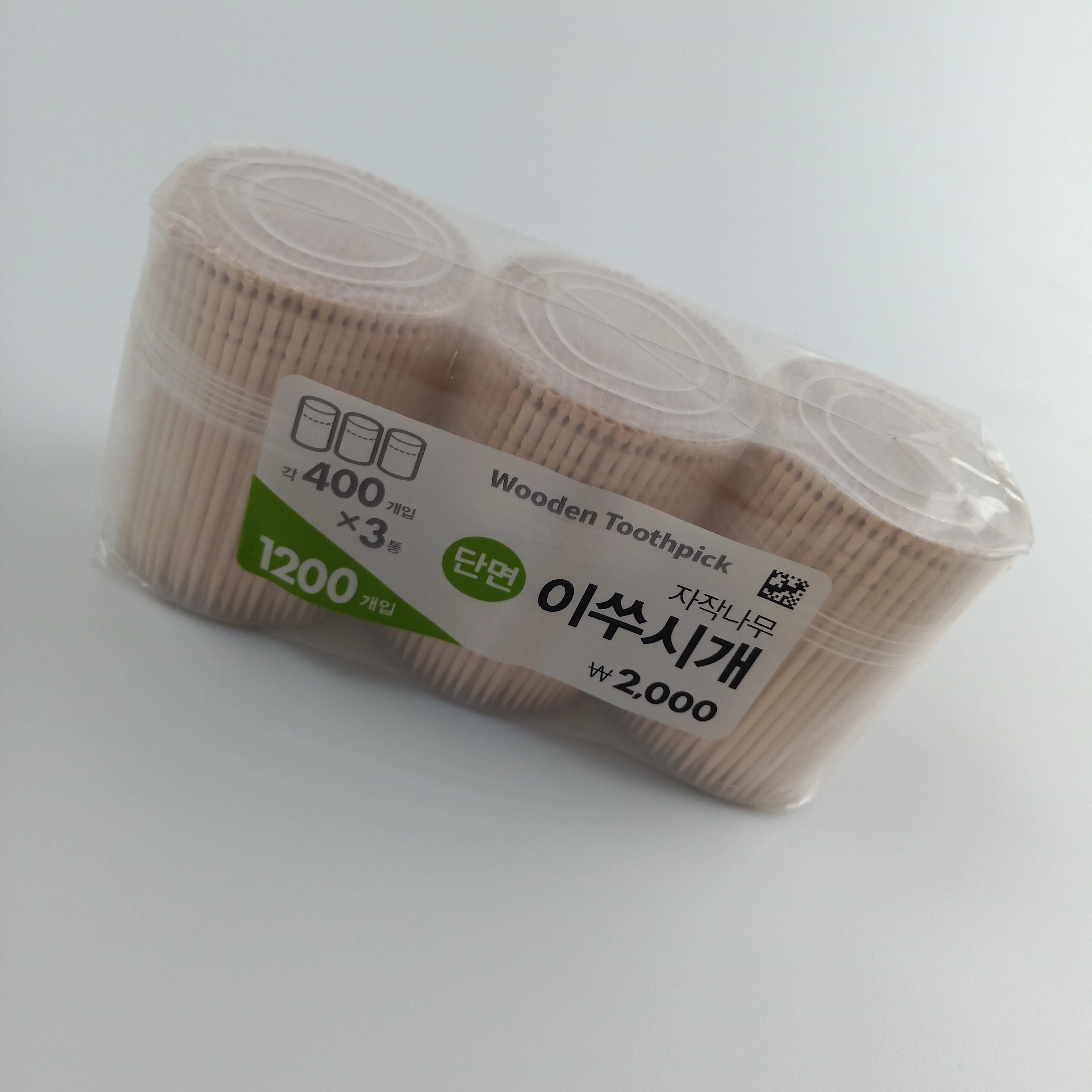 Eco Friendly Wooden Individually Wrapped Birchwood Toothpicks With ...