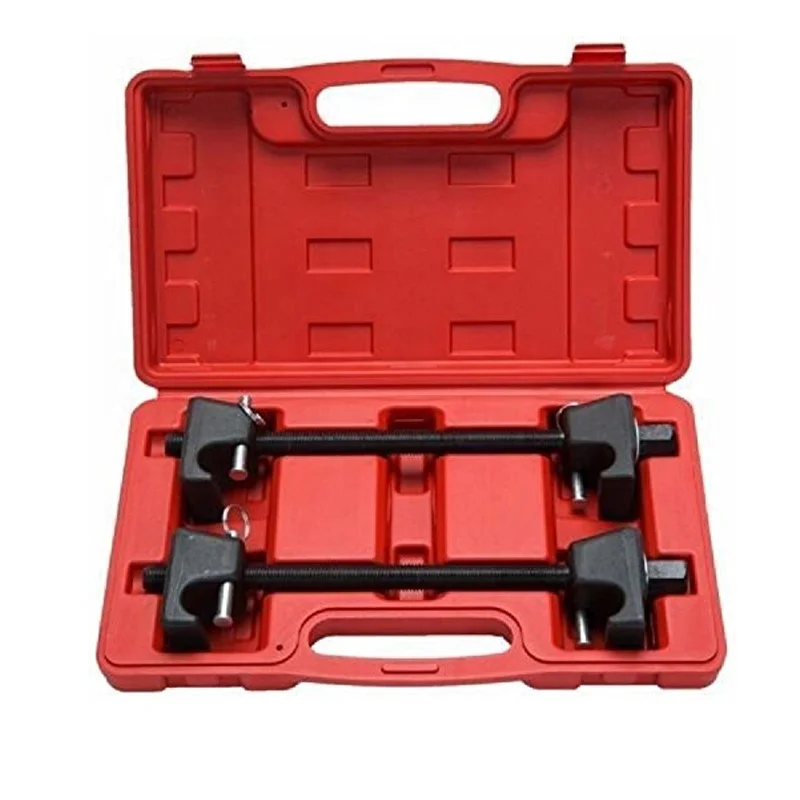 2PC Coil Spring Compressor, Heavy Duty Suspension Clamp Tool Kit With ...