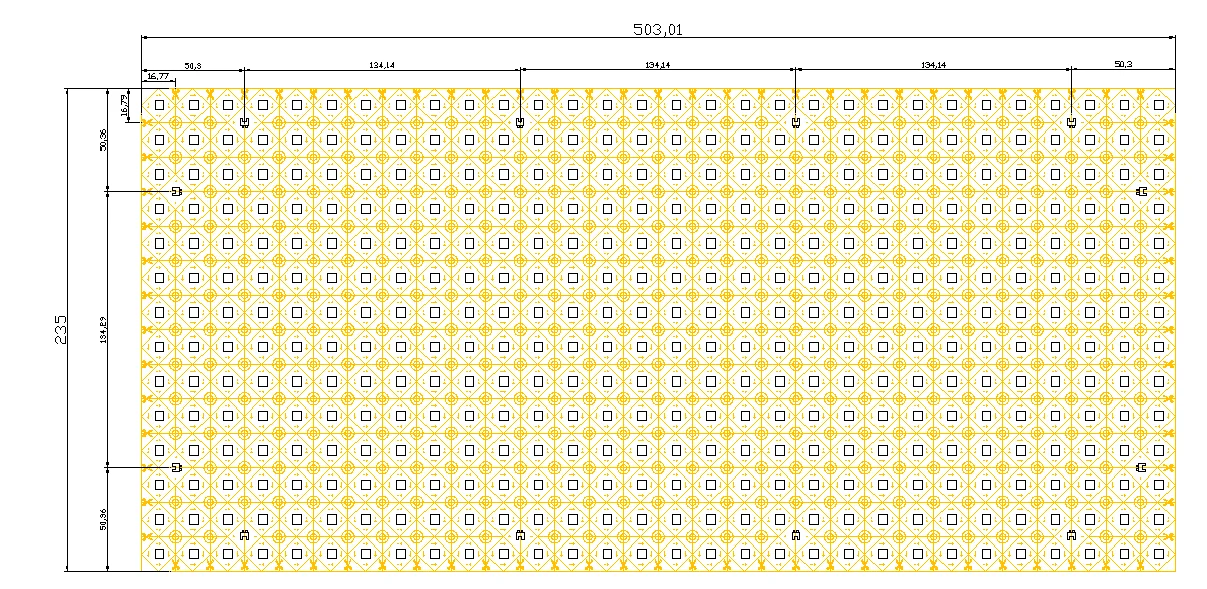 Wholesale 420led 50x25 Panel Led Strip Sheet 12v/24v White 7500k High ...