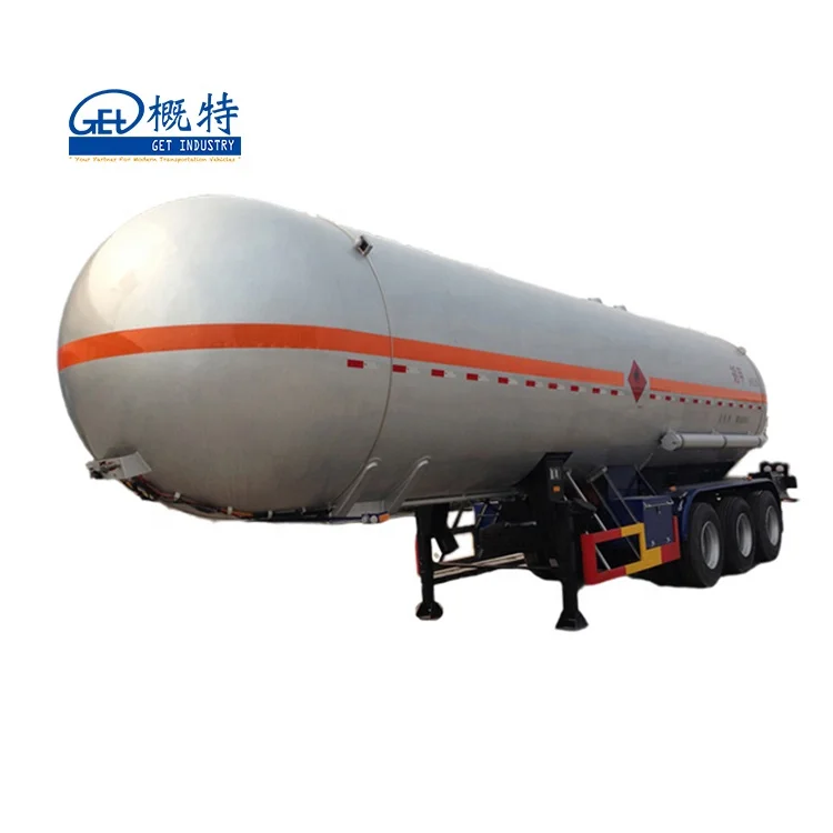 Asme 62000l 61cbm Lpg Liquid Propane Gas Bullet Tanker Truck Trailer ...