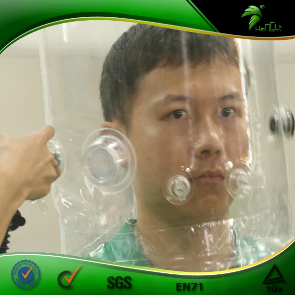 Custom Airtight Inflatable Face Headgear - Hongyi Clear Isolation Headgear