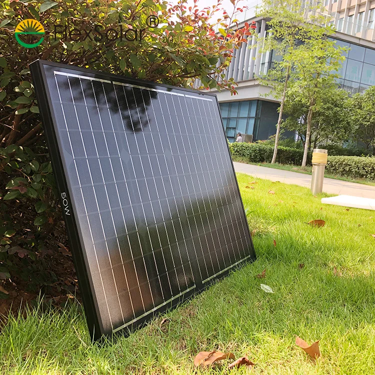 Monocrystalline Glass Solar Panel 100w 250w For Sale For Car Rv ...