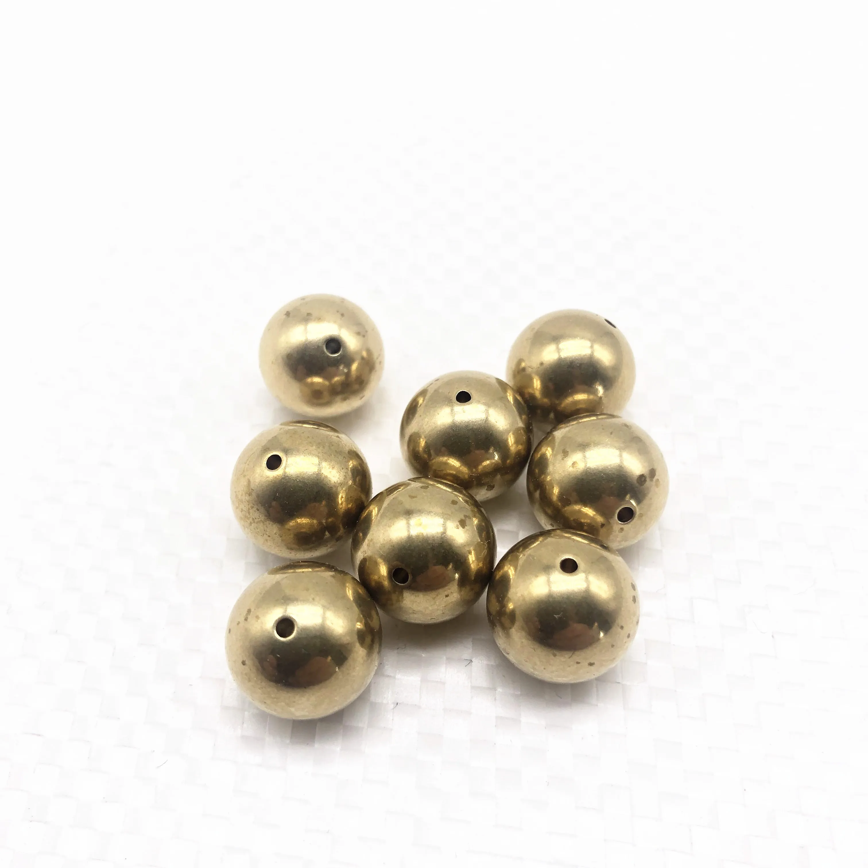 Solid Brass Ball And Copper Ball With Drill Hole And Thread - Buy Solid ...