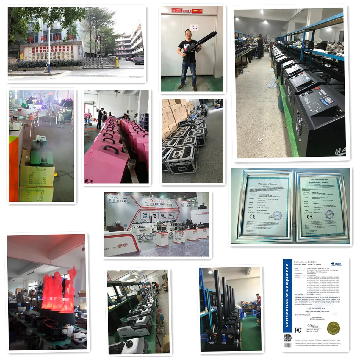 Boomwow Four Heads Electric Confetti Cannon Launcher Stage Effect ...