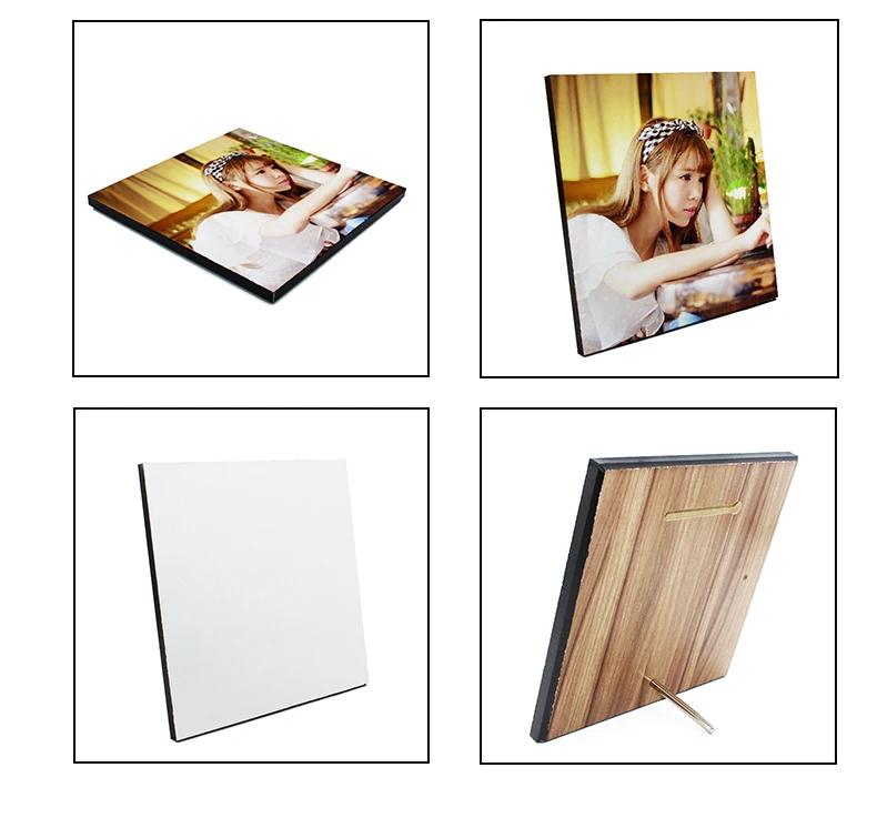 Customized Picture 12thickness Sublimation Wood Frame Photo and Heat ...