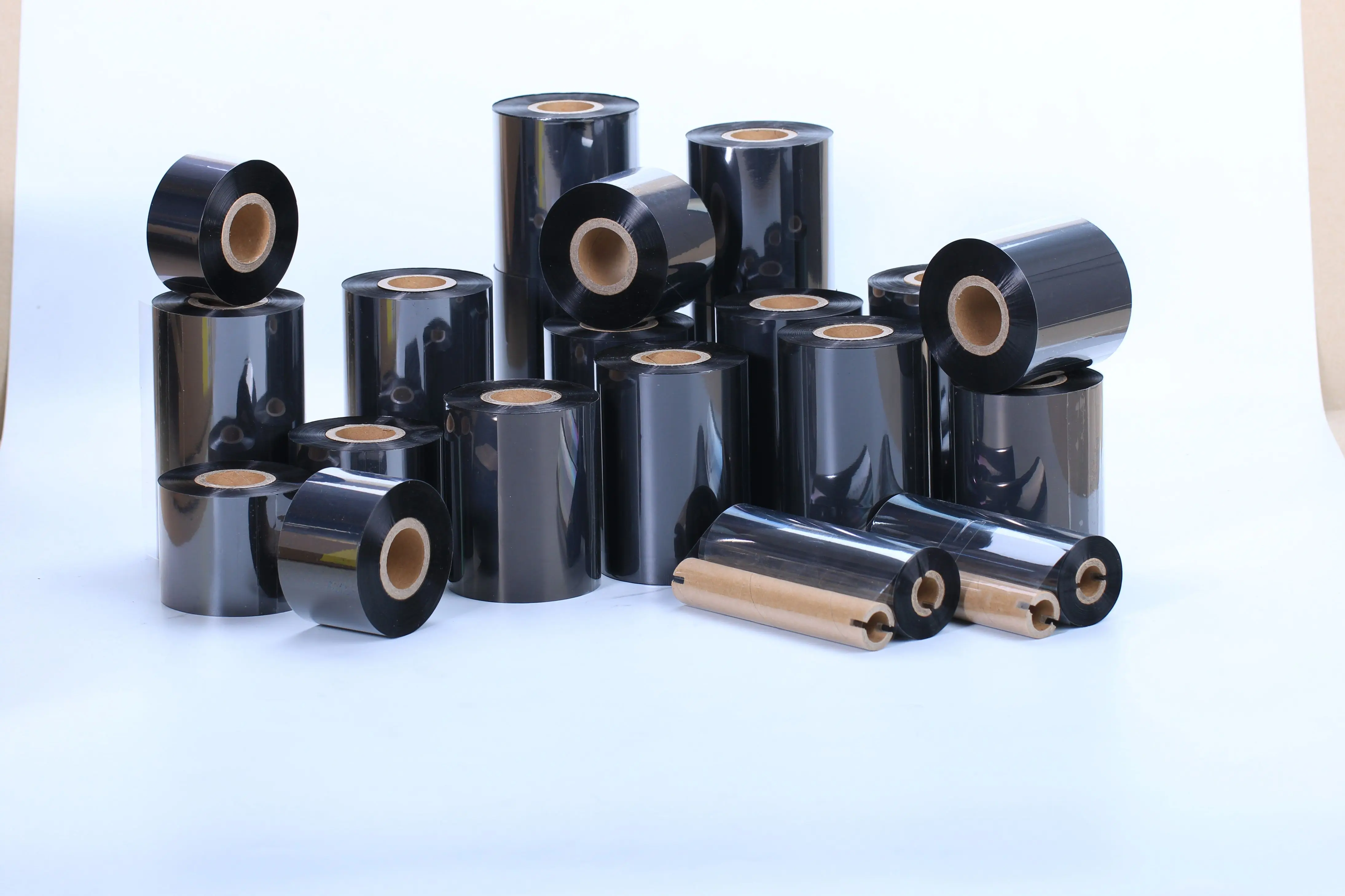 China Manufacture Satin Ribbon Wax Resin Foil Film for TSC Printer