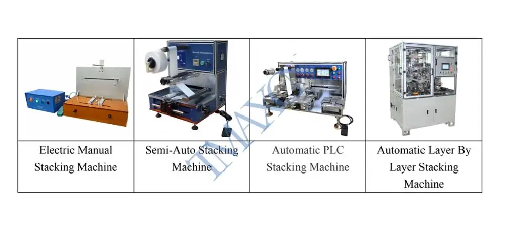 TMAX Brand Semi-Automatic Battery Stacker Stacking Machine for Lithium ...