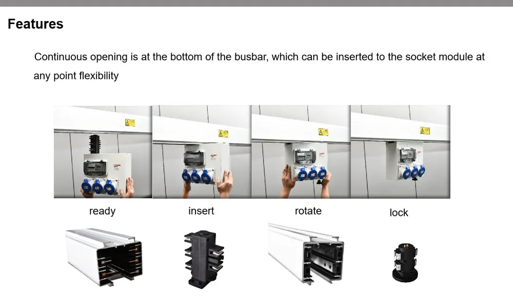 Hot Sale Factory Direct Price Intelligent Track Busbar Precision Busway ...