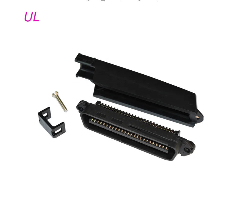 50pin RJ21 Connector Kit - Telco I/O Male PLUG 90 Degree
