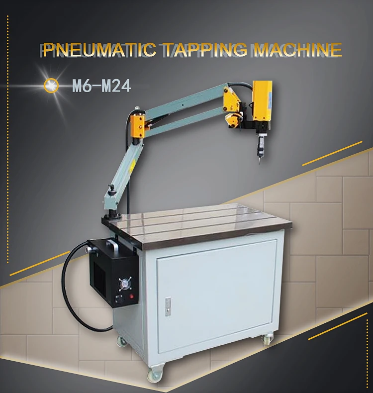 Smac M6-m24 Pneumatic Self-tapping Screw Tapping Bench Drilling Machine ...