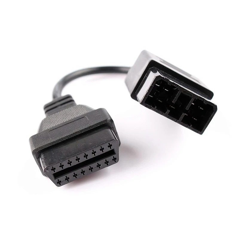 9pin Male Cable Obd1 To Obd2 16pin Female Lead Diagnostic Interface ...