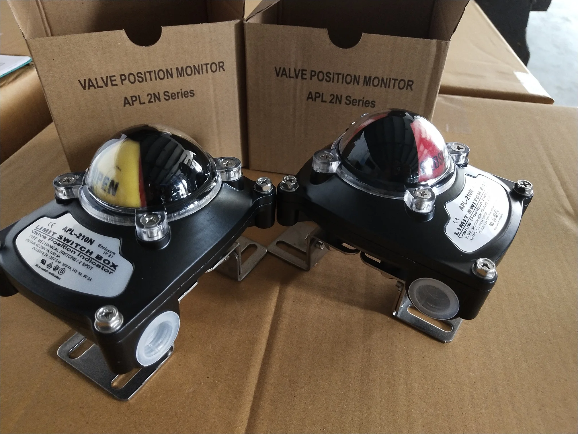 APL210 Series Special for Pneumatic Actuators Mechanical Limit Switch ...