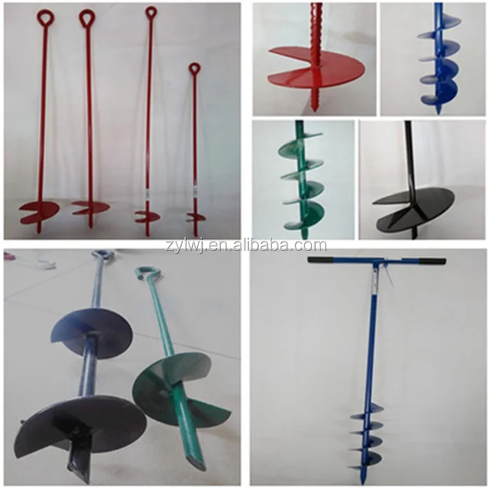 Helix Galvanized Earth Anchors - Durable & Versatile Solutions