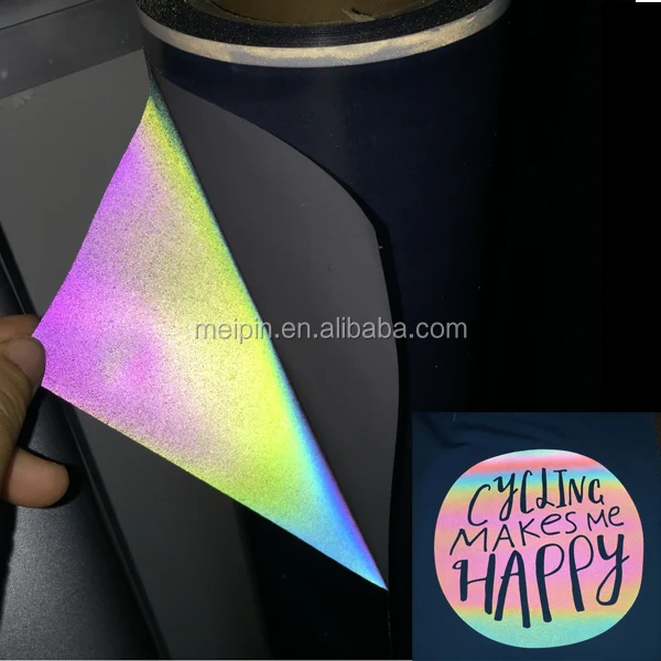 Hi-viz Reflective Logos - Customize Silver Reflective T Shirts