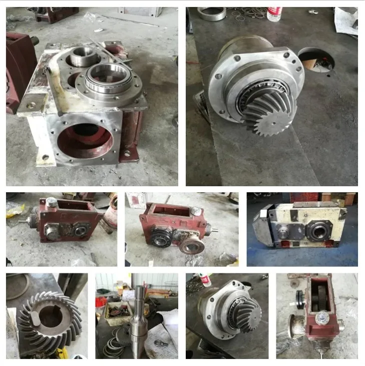 Oem Hb Helical Parallel Shaft Reductor And Helical-bevel Right Angle ...